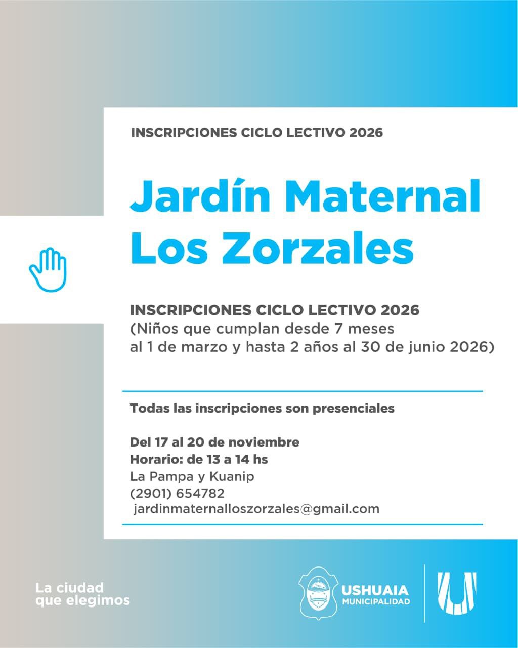 Abren las inscripciones para el ciclo lectivo 2026 en el Jardín ...
